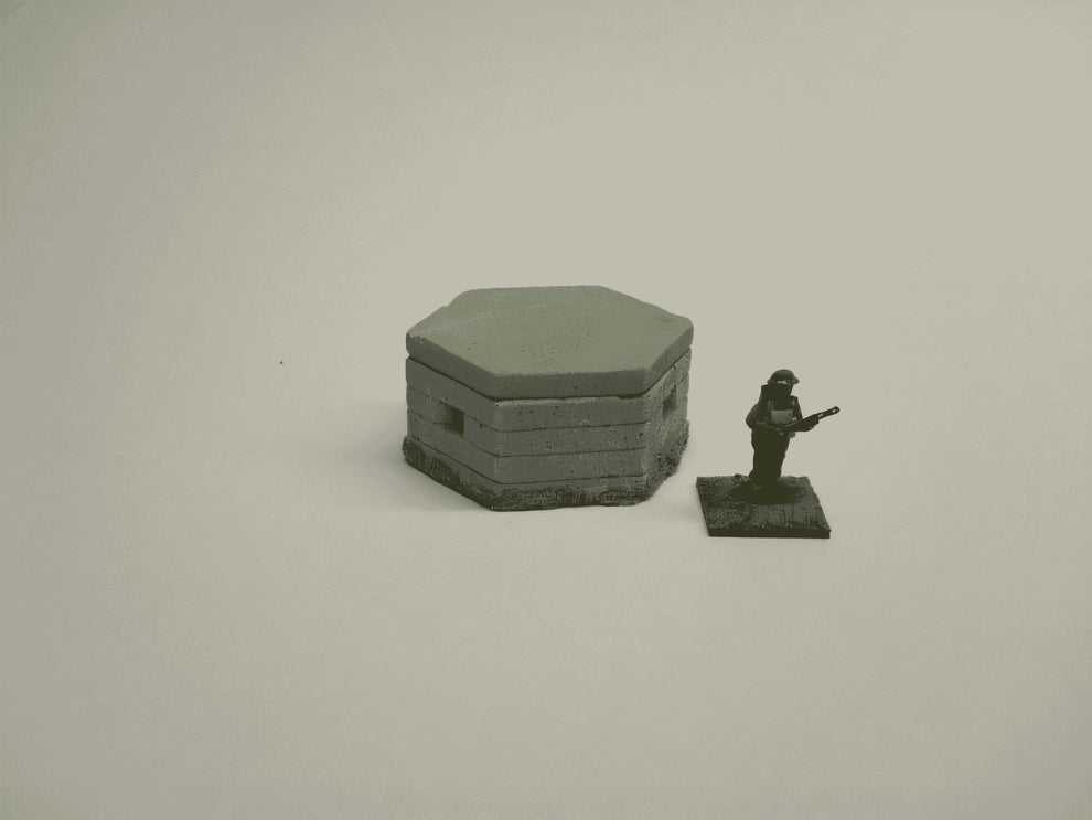 176 CONCRETE PILL BOX – ANYSCALE MODELS