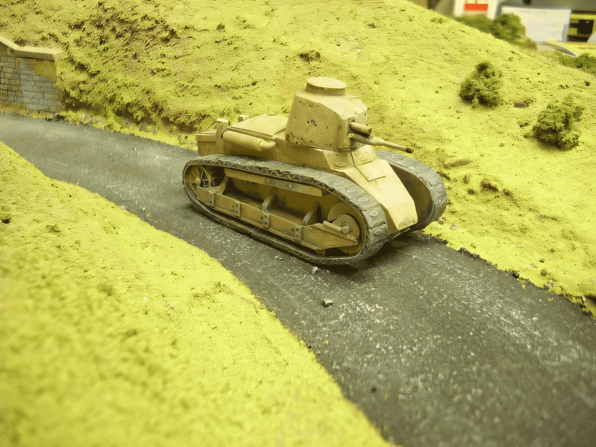 28mm FIAT 3000 TANK WW2 ITALIAN. PACK OF 2 PLUS 4 TURRETS – ANYSCALE MODELS
